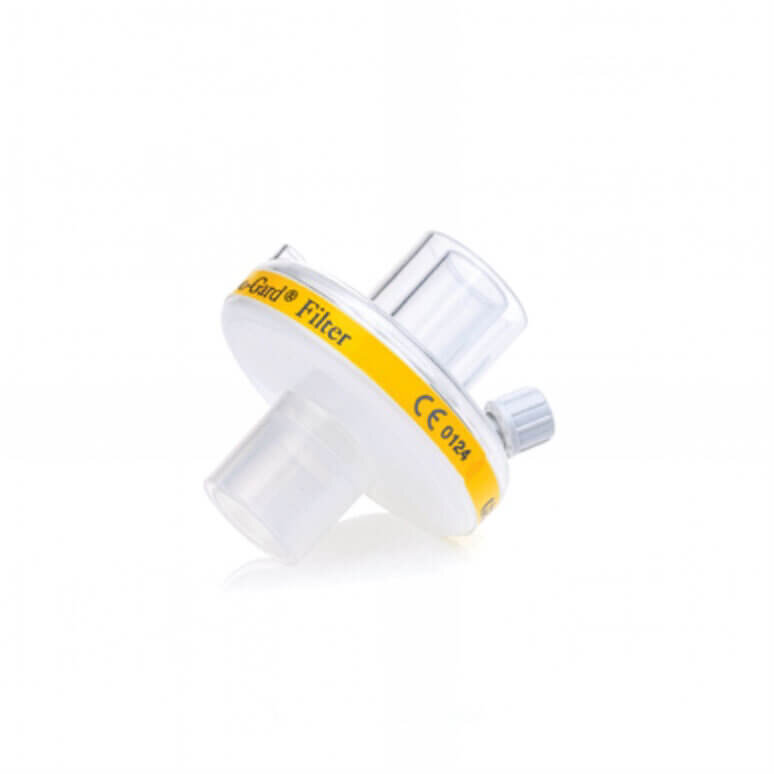 Teleflex Iso-Gard Filter 19212 mit CO₂-Port – Bakterien-/Virenfilter
